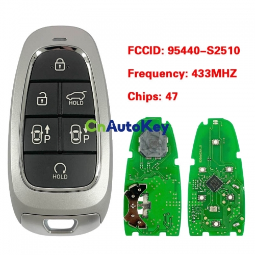 CN020265 PCB 6 Button Smart Key For Hyundai Santa Fe 2021+ Remote Fob ...