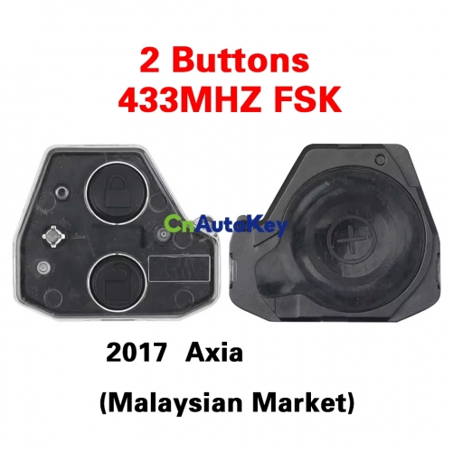 CN046003 Remote Control Interior 2B FSK 433MHz Without Chip Car Key ...