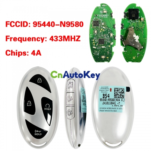 CN020348 Hyundai Tucson 2023 Genuine Smart Remote Key 6+1 Buttons ...